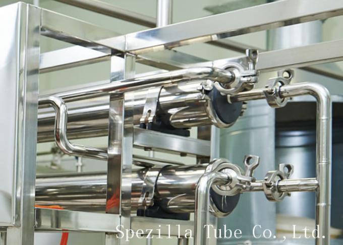 SS304 SS316L High Purity Stainless Steel Tubing SF 2 For Food Industry